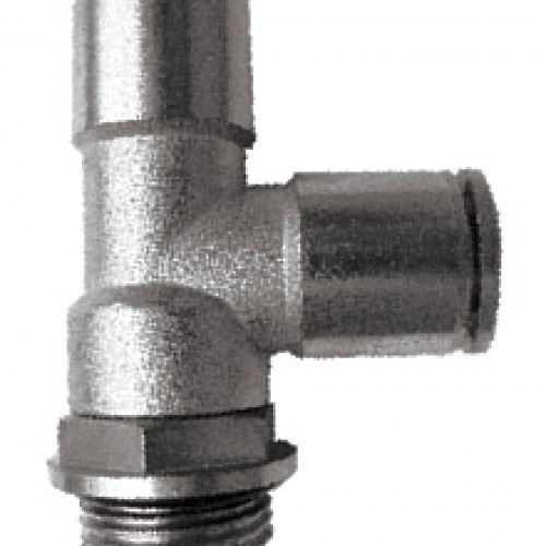 Pneuforce Brass Nickel Plated Push to Connect Fittings for Harsh ...