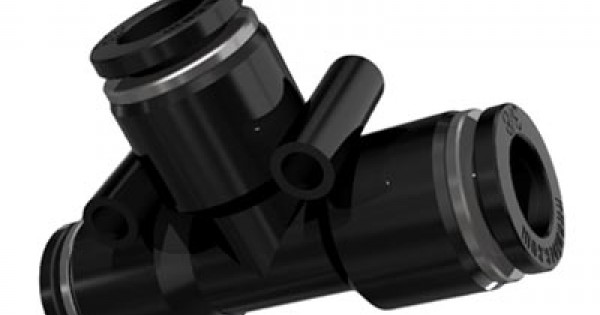 PE3/8 Conek Push to Connect Fitting Union Tee 3/8 Tube